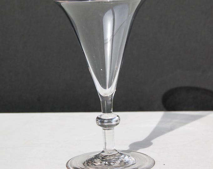 Antique Hand-blown Crystal Liqueur Glass – Victorian Port / Sherry ...