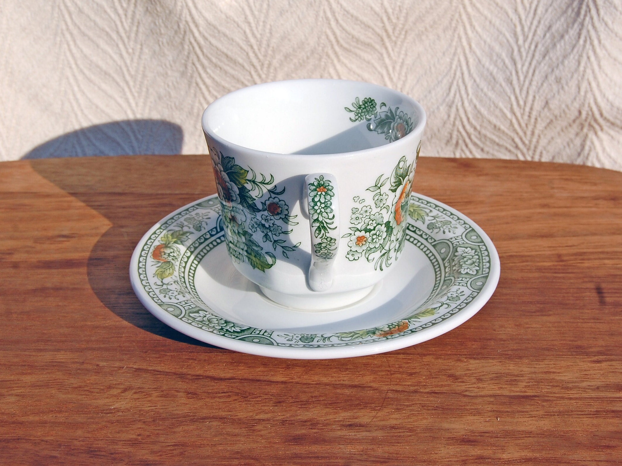 Ridgway Canterbury 4269 Pattern Ironstone China Teacup & - Etsy