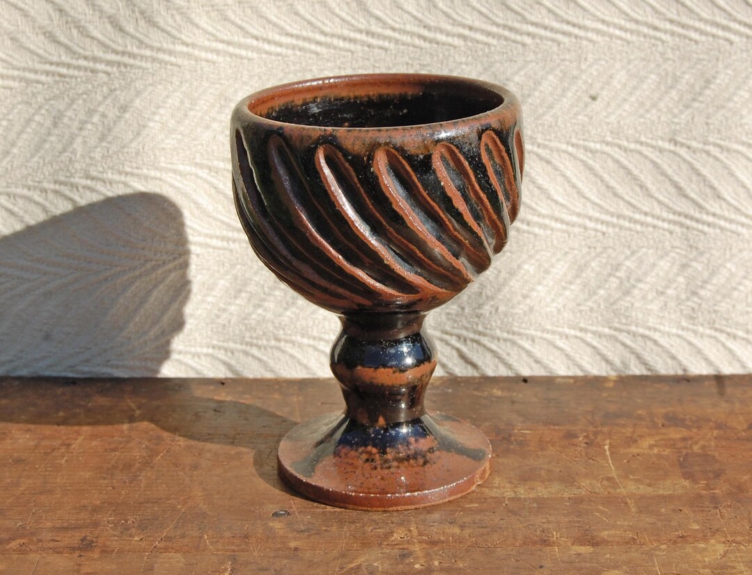The Friars Studio Pottery Cup Stoneware Chalice Ritual Goblet ...