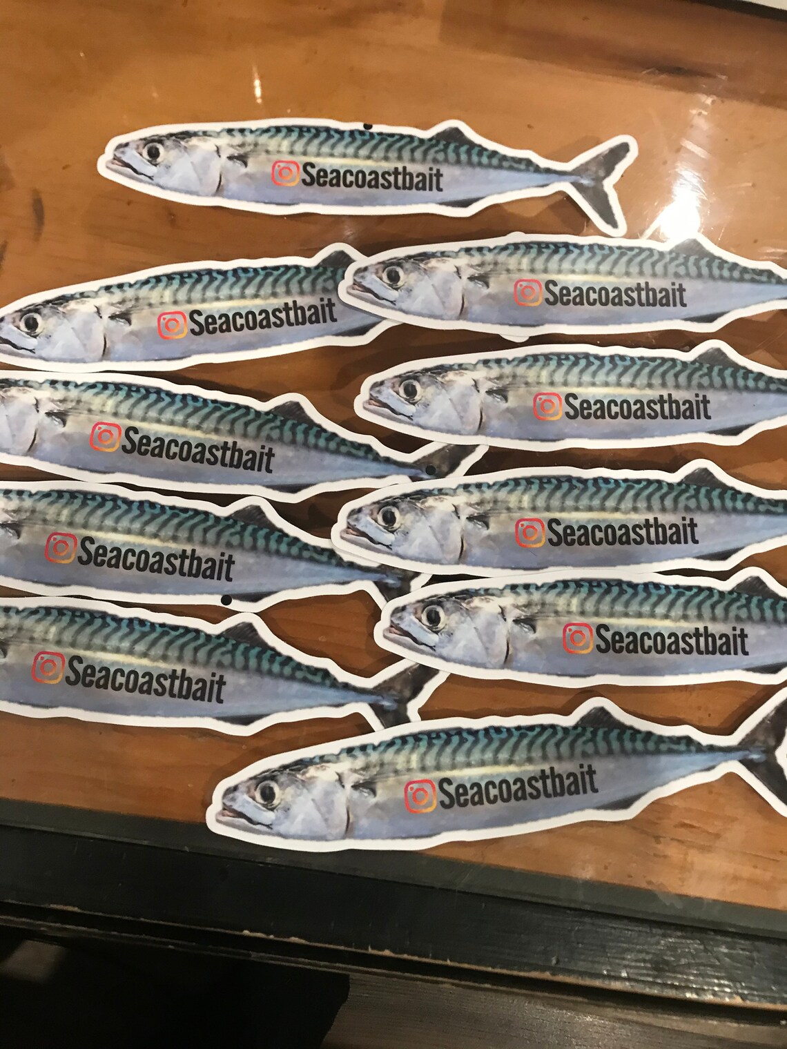 Seacoast Bait Original Mackerel Stickers - Etsy