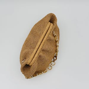 Straw Summer Pouch Bag, Modern Natural Wicker Handmade Clutch Bag for ...