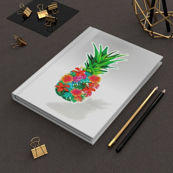 Pineapple Notebook - Etsy