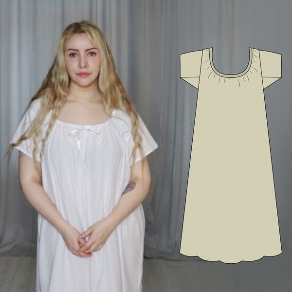 Shift Dress Pattern - Etsy