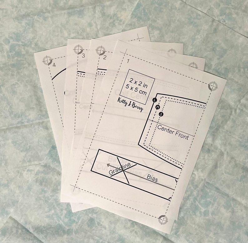 Coif Sewing Pattern - Digital PDF Pattern A4 and US Letter - Fitted ...