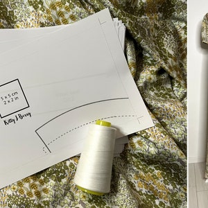 Digital PDF Pattern for Regency Dress - Drawstring Neckline and Waist ...