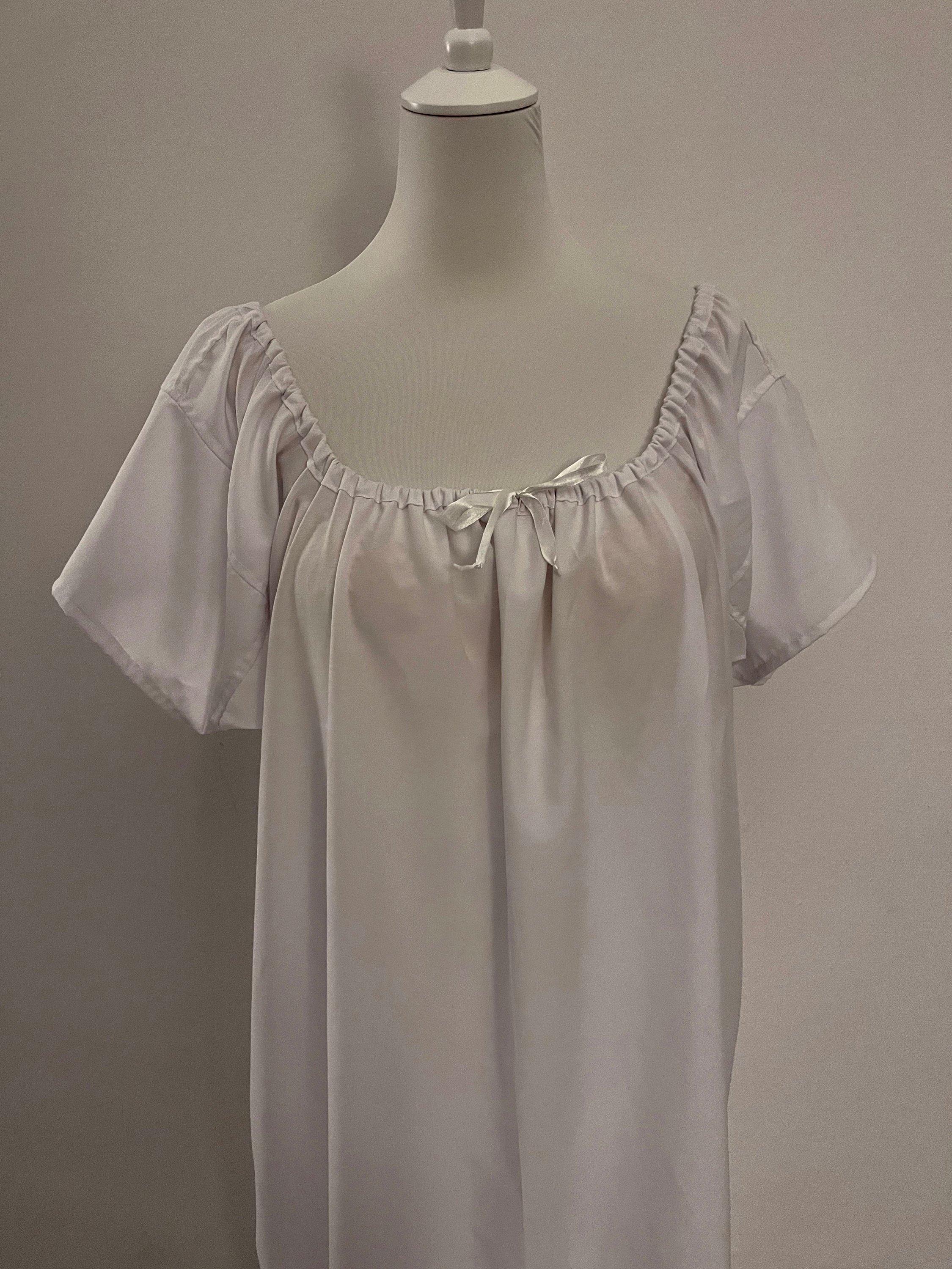 18th Century Chemise Regency Shift Top 18th Century Chemise / Regency ...