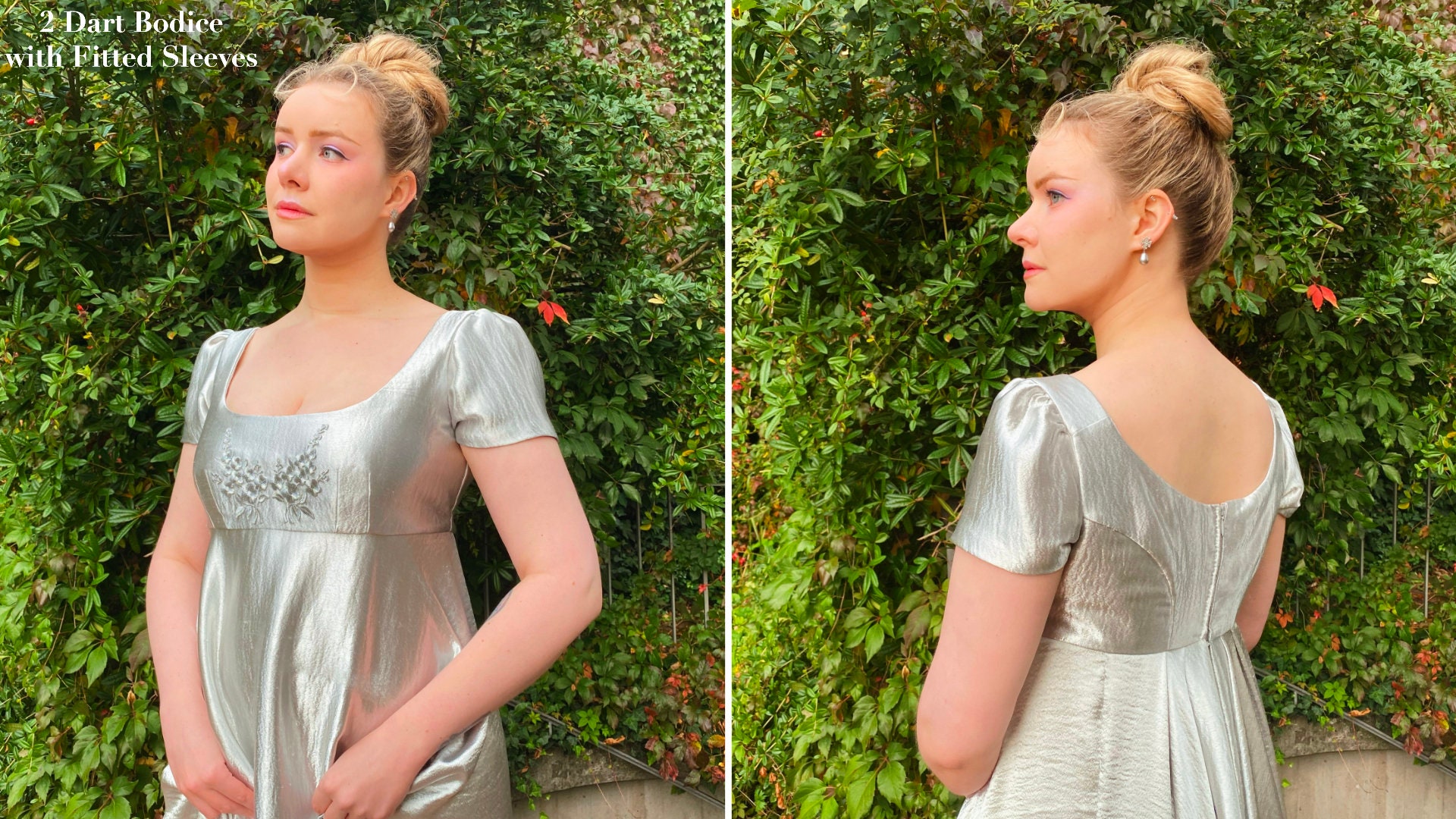 Digital PDF Pattern for Regency Dress - Mix and Match Digital PDF Pattern for Regency Dress - Mix and Match