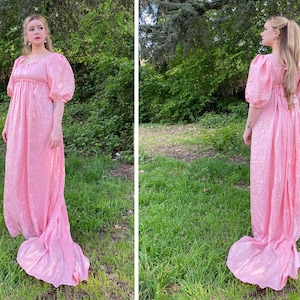 Digital PDF Pattern for Regency Dress - Drawstring Neckline and Waist ...