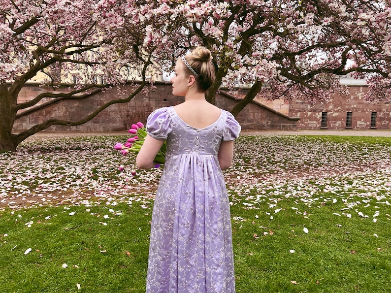 Digital PDF Pattern for Regency Dress Ball Gown Double | Etsy Australia