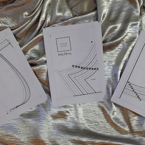 Digital PDF Pattern for Regency Dress - Mix and Match Regency Dress ...