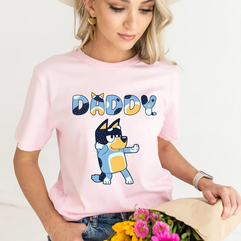 Bluey Daddy PNG, Bluey Family Png, Decal Files, Vinyl Stickers, Car ...