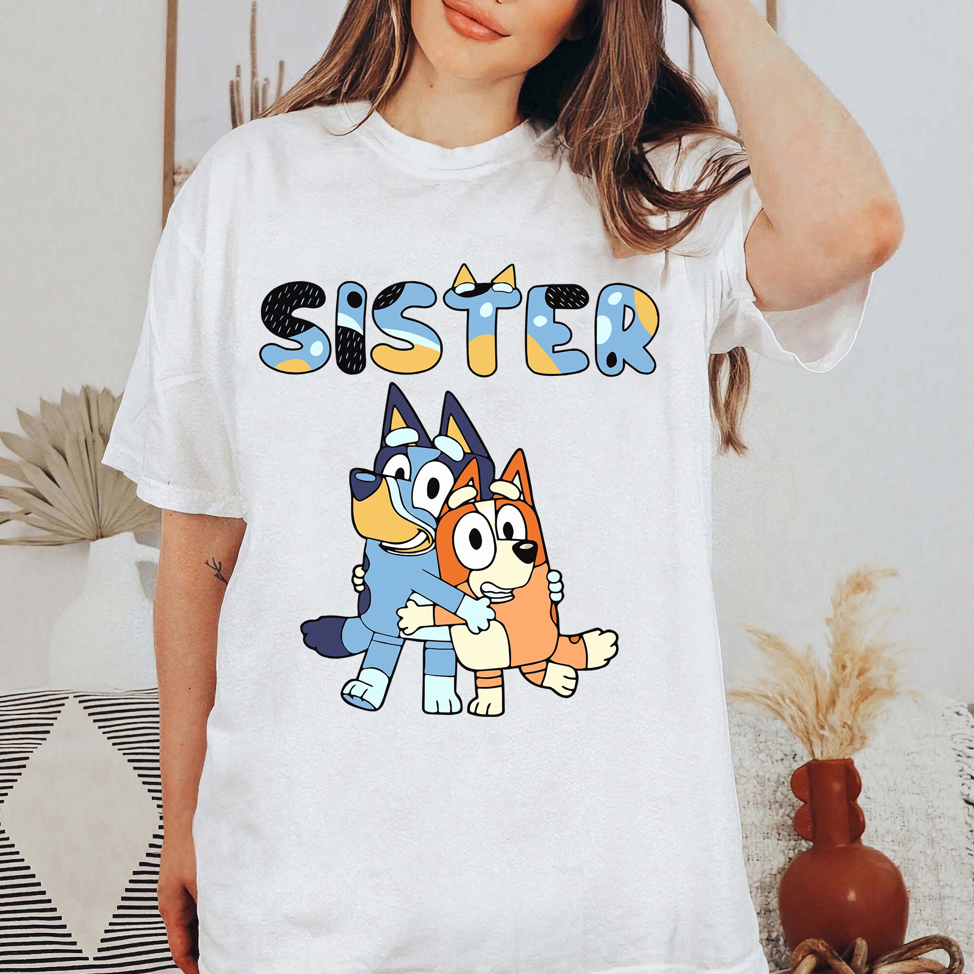 Sister PNG, Bluey Family Png, Decal Files, Vinyl Stickers, Car Image ...