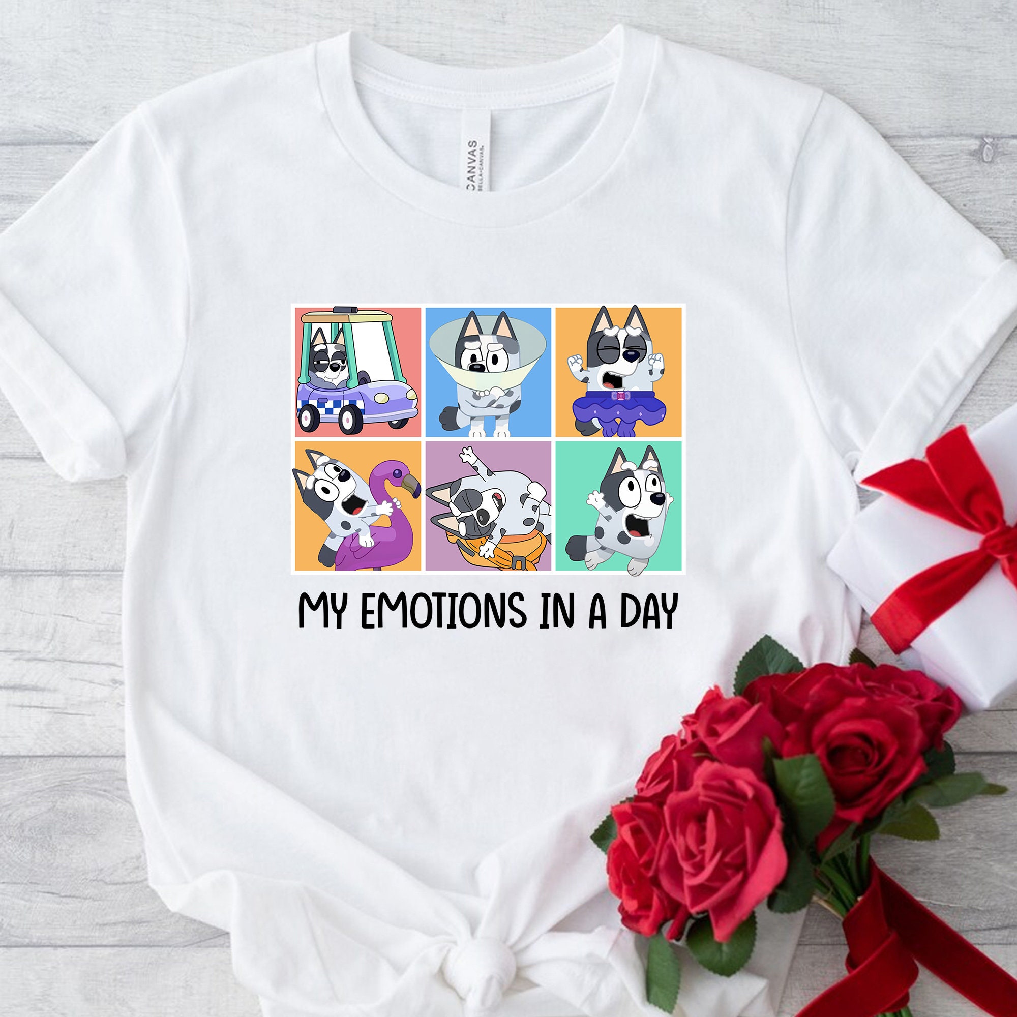 My Emotions in A Day PNG, Bluey Family Png, Decal Files, Vinyl Stickers ...