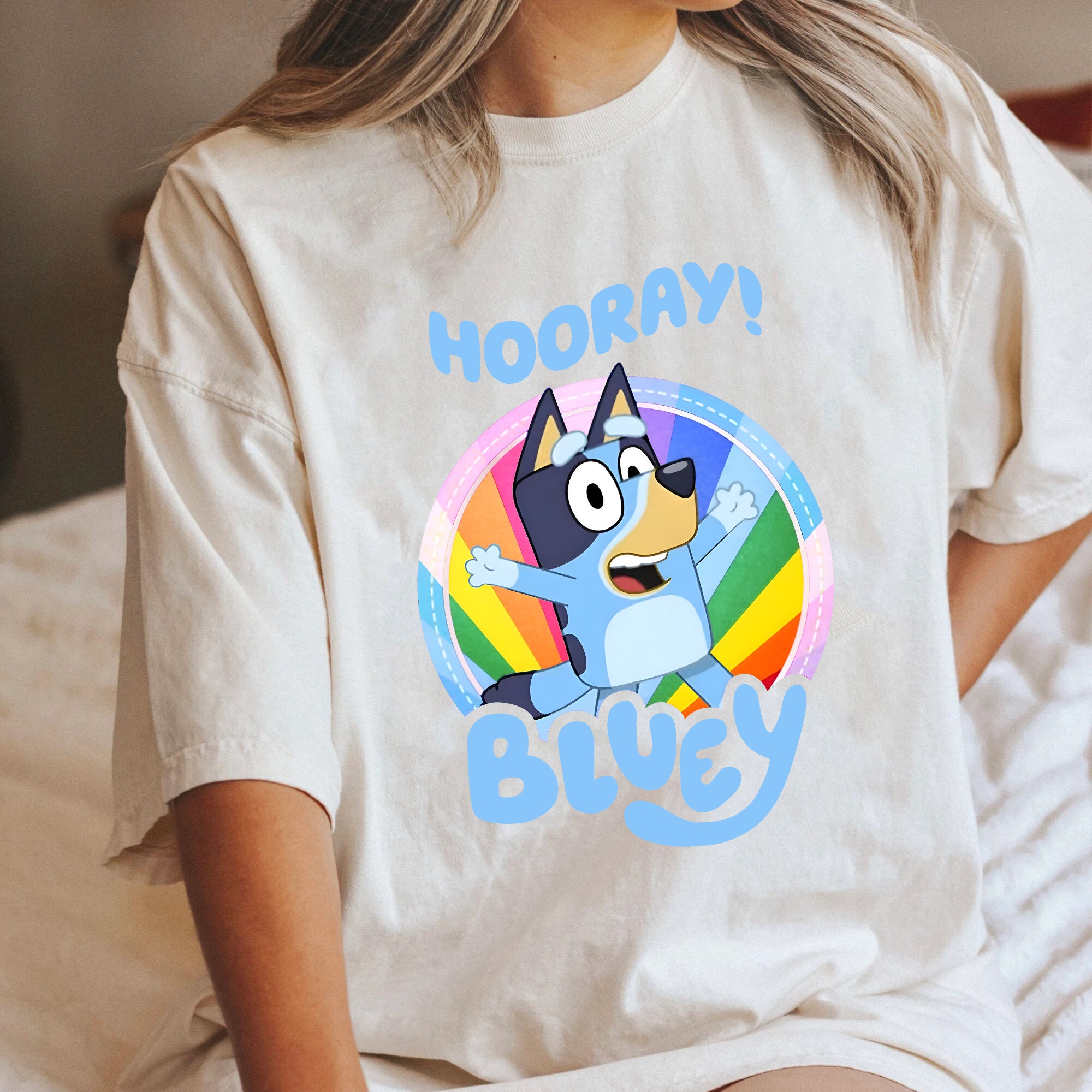 Bluey Hooray PNG, Bluey Family Png, Decal Files, Vinyl Stickers, Car ...