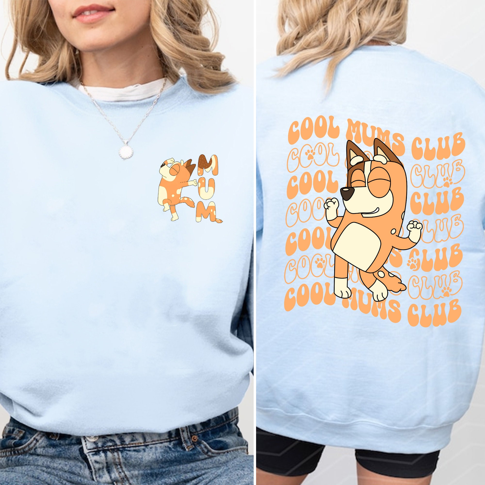 Cool Mums Club PNG, Bluey Family Png, Bluey Dad PNG, Bluey Mum Png ...