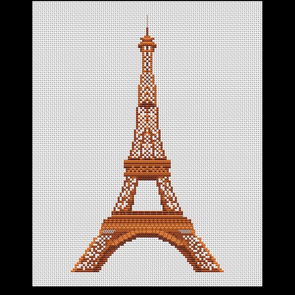Cross Stitch Kit Eiffel - Etsy