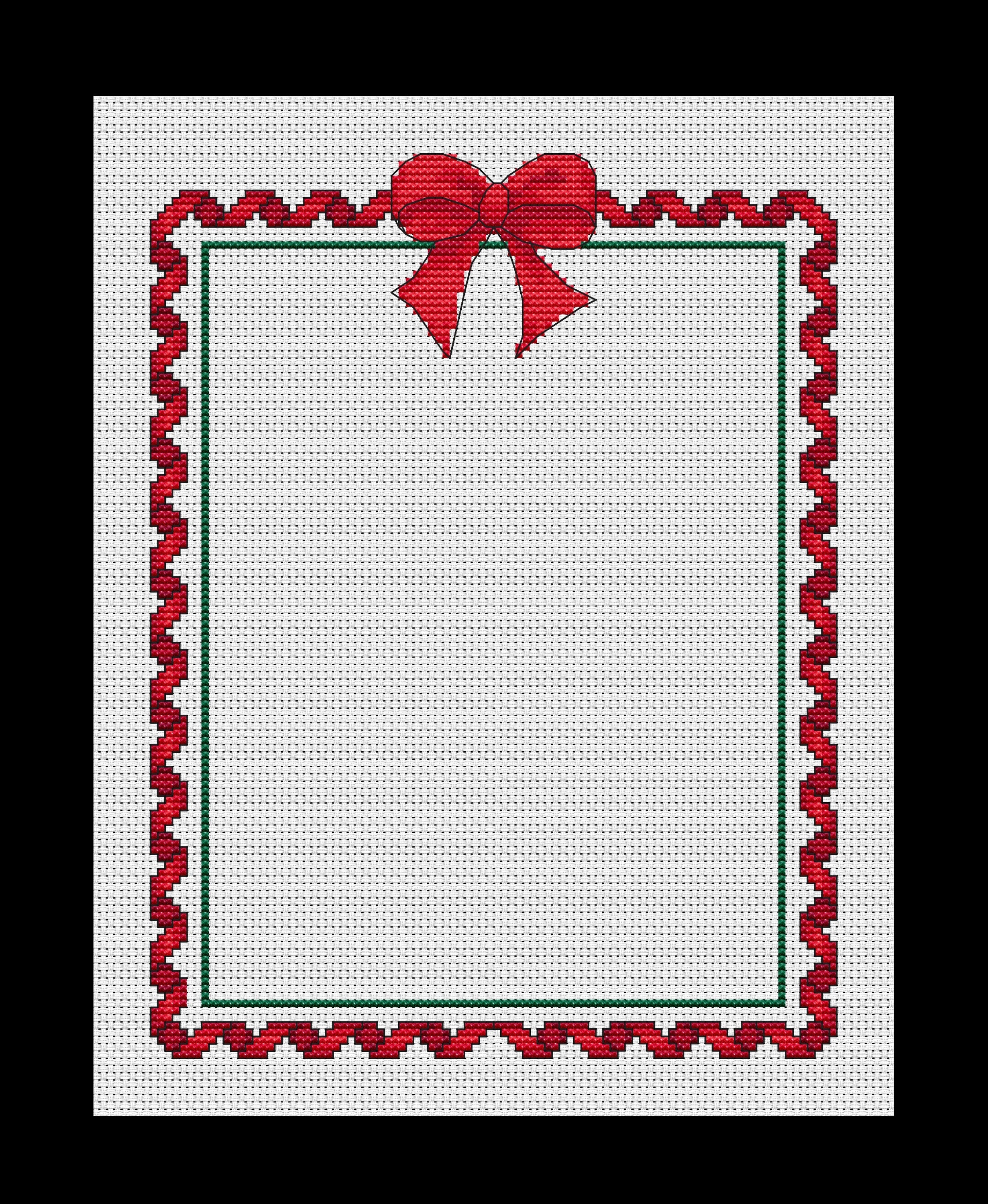 Christmas Ribbon Divider