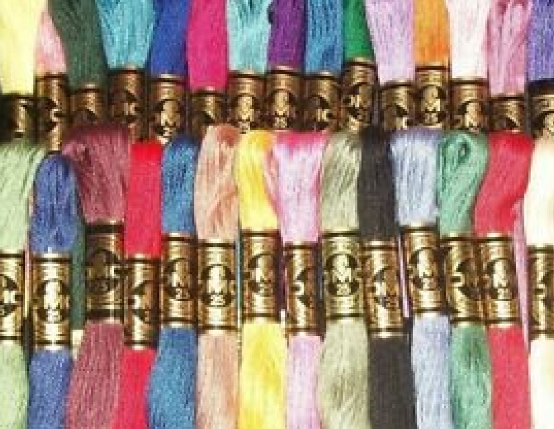 DMC Floss Sampler Pack- Choose Your Own Colors - Etsy