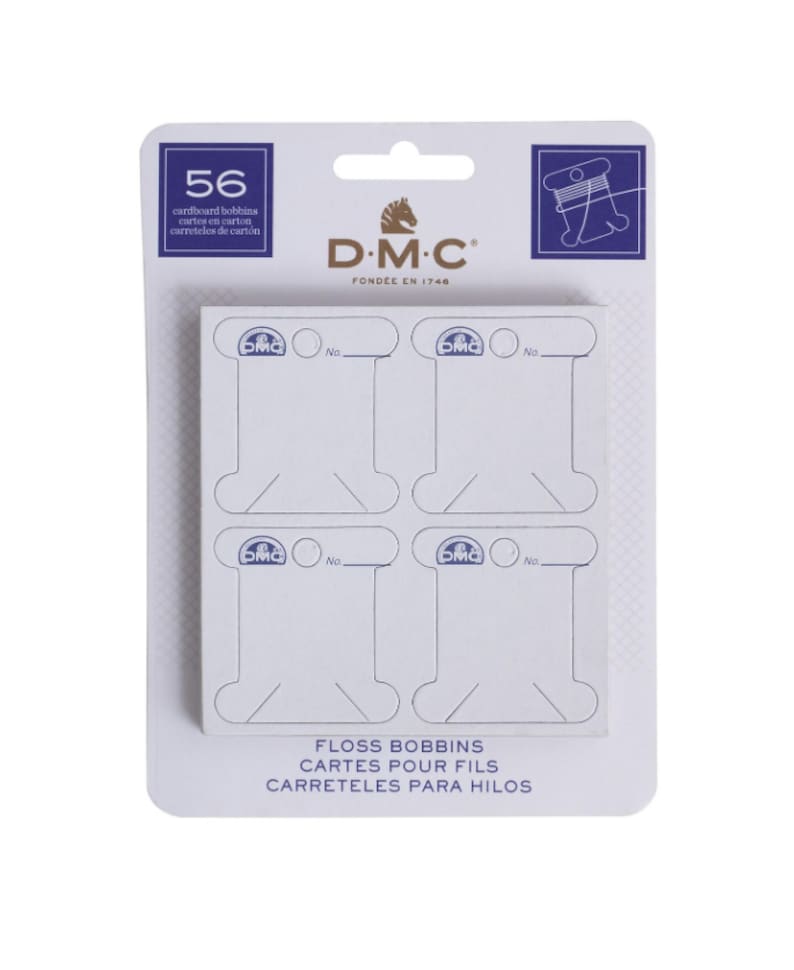 DMC Cardboard Bobbins - Etsy