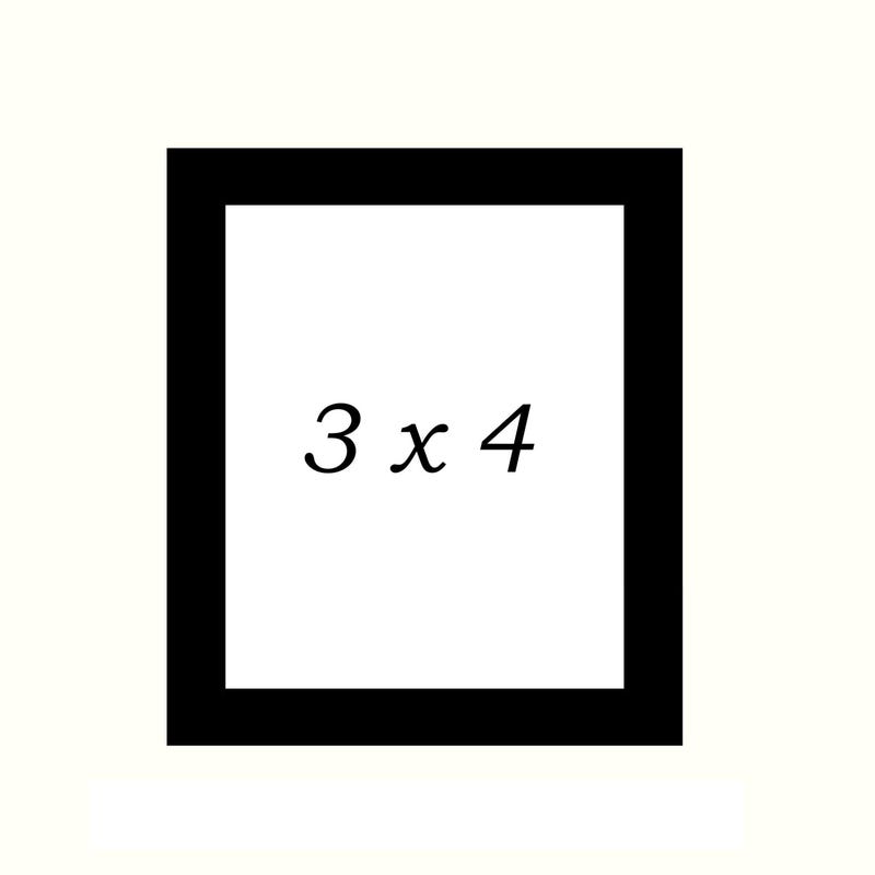 3x4 Frame - Etsy