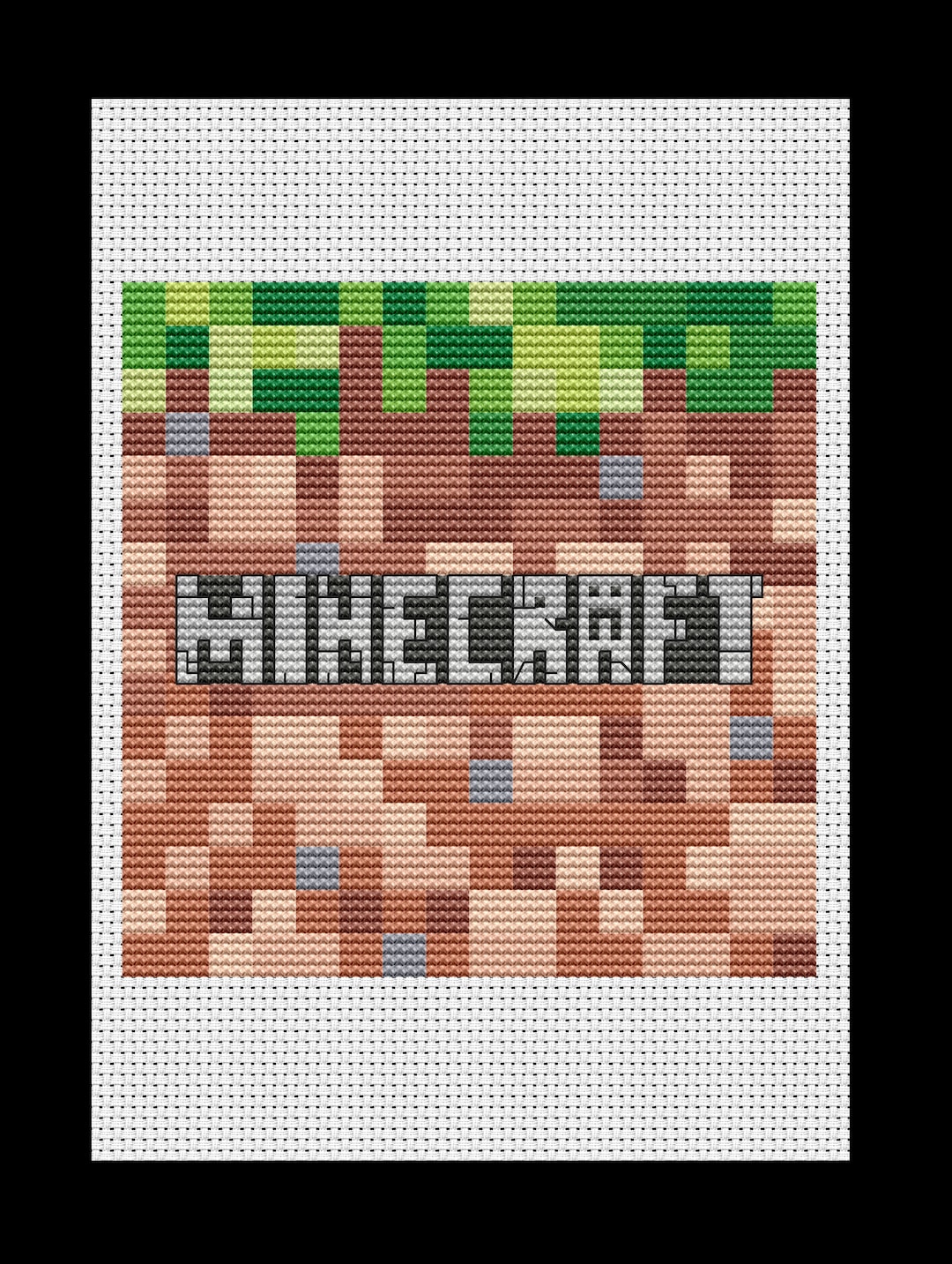 Minecraft Logo Cross-stitch, Digital PDF Instant Download - Etsy