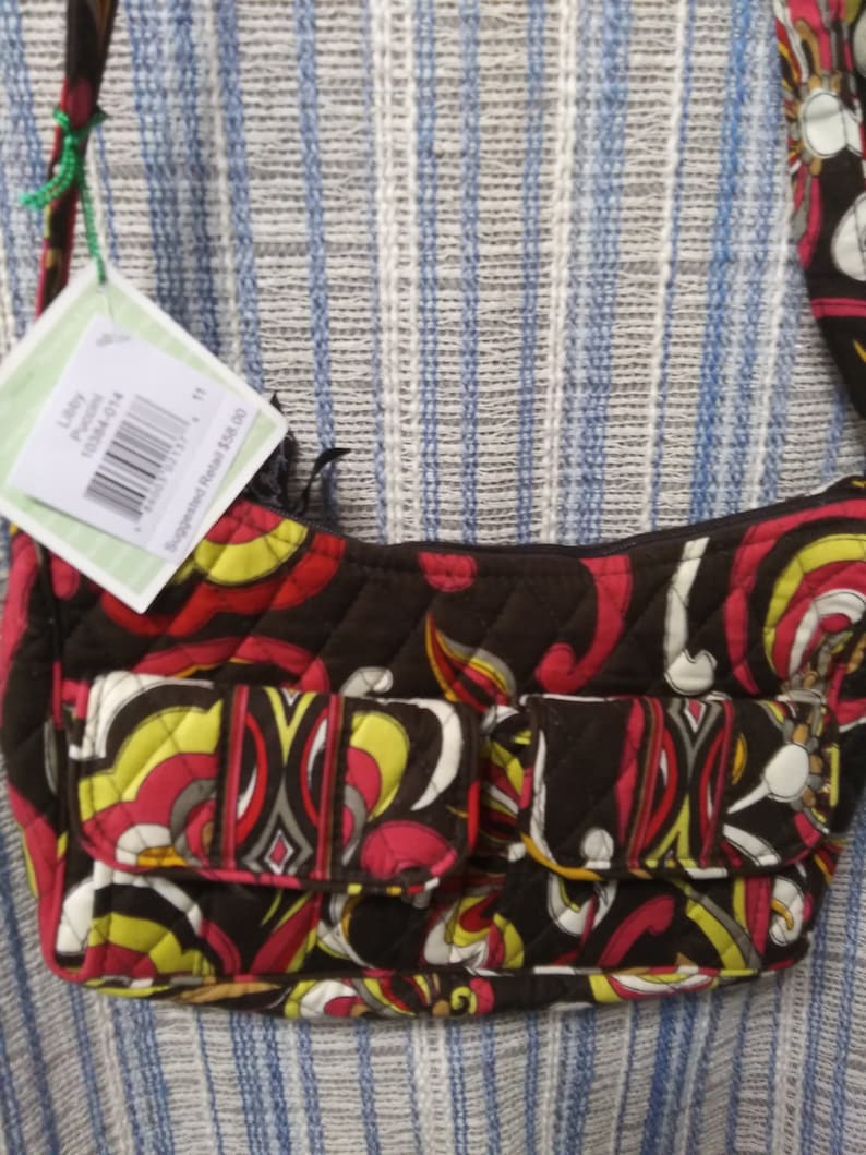 Vera Bradley Libby Bag, Puccini Pattern, Snap Pockets, New With Tags - Etsy