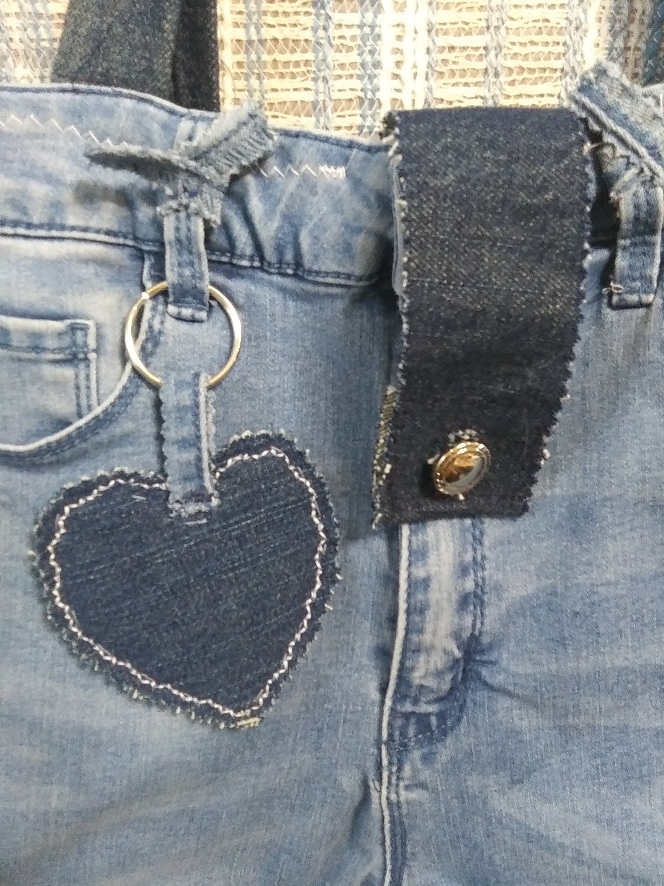 Handmade Denim Bag With Matching Accessory Pouch. - Etsy