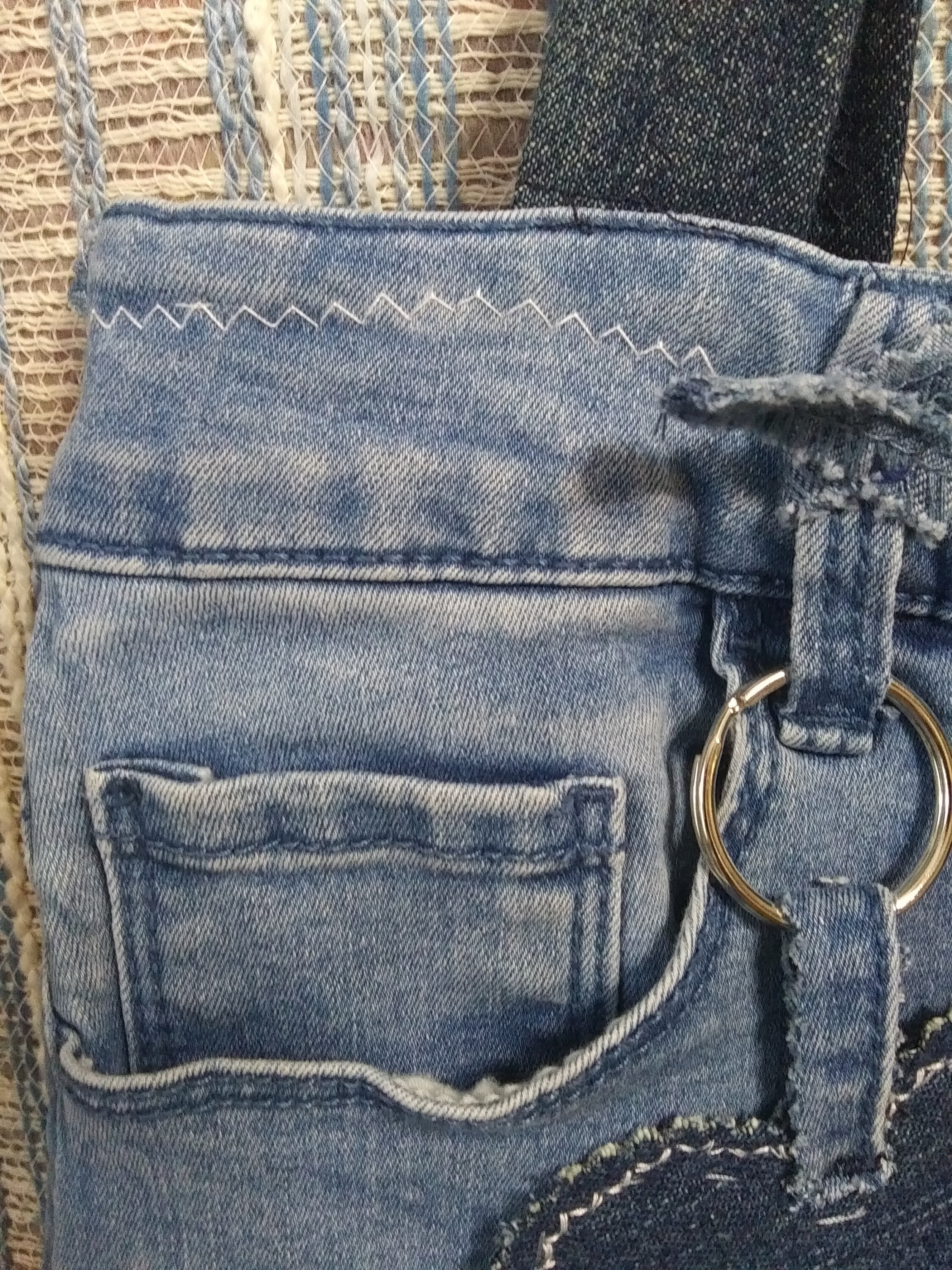 Handmade Denim Bag With Matching Accessory Pouch. - Etsy