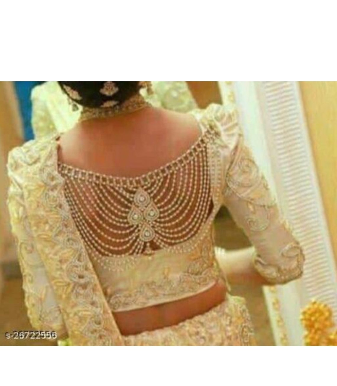 Traditional Sari Brooch Indian Bollywood Designer White Color - Etsy