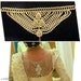 Traditional Sari Brooch, Indian Bollywood Designer White Color Gold ...