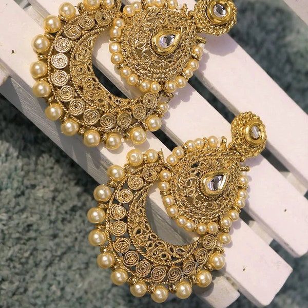 Indian Earrings - Etsy