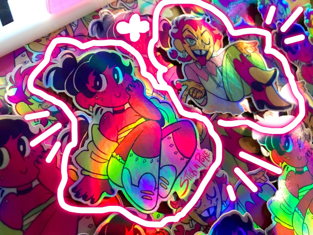 Frasier and Mal Holo Stickers - Etsy