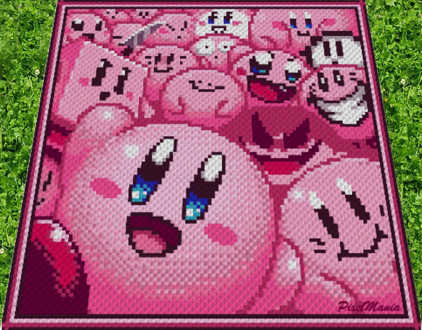 KIRBY INVASION C2c Graph - Etsy