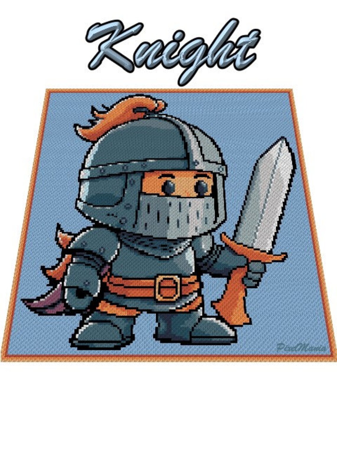 KNIGHT - C2c Graph - Etsy
