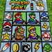 MARIO KART Inspired Graph for Blanket or Pillows C2C - Etsy