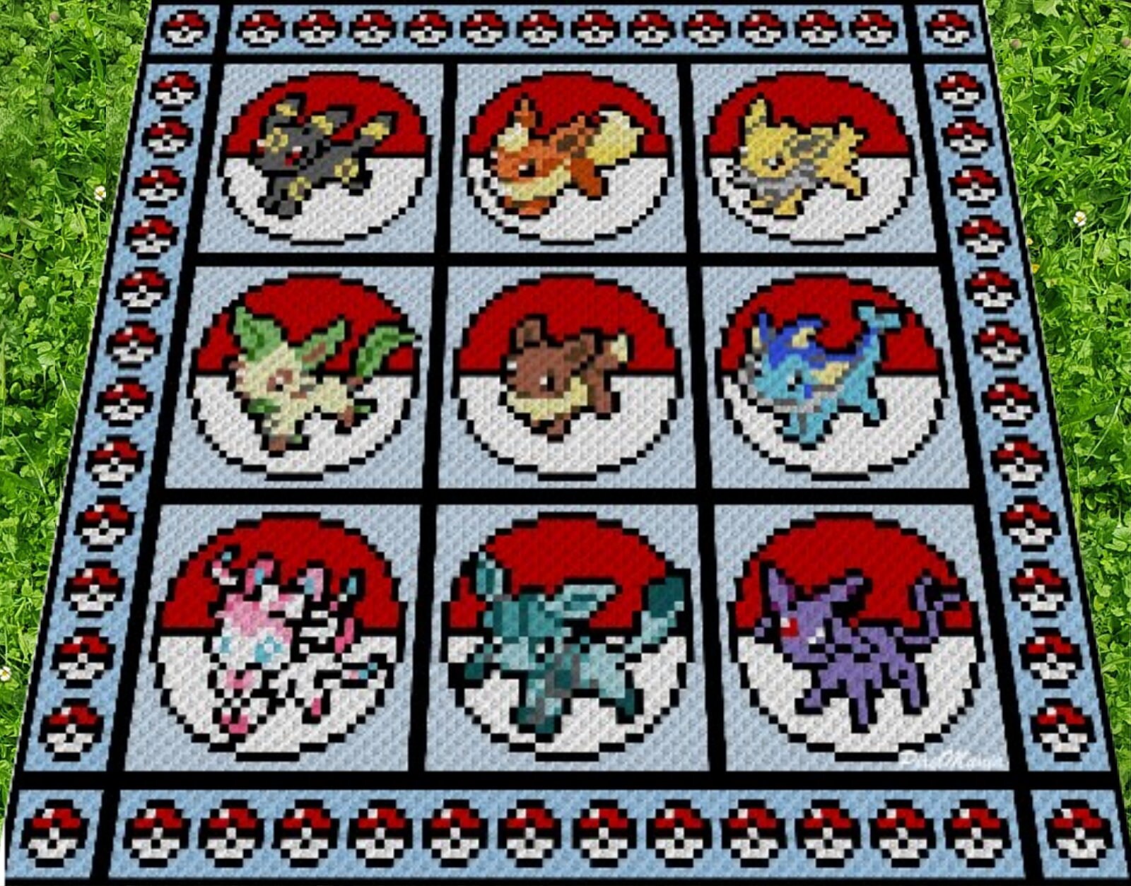 EEVEELUTION EEVEE EVOLUTION Pokéballs Pokémon Inspired Graph for C2c ...