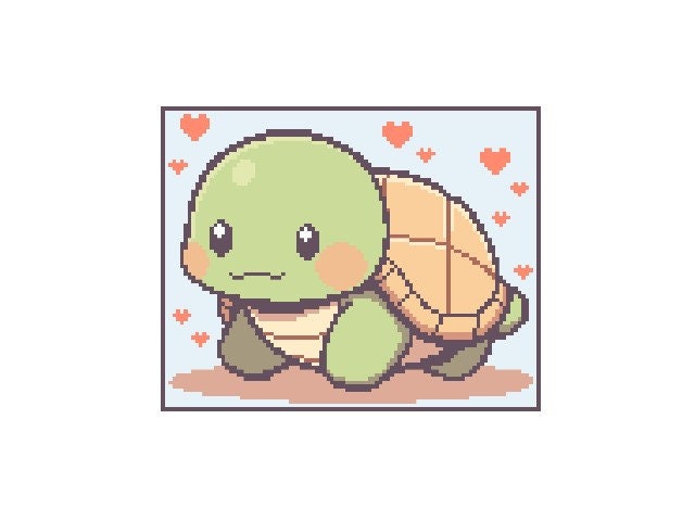 TURTLE Graph for C2c Crochet Blanket - Etsy