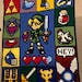 The Legend of Zelda Inspired Graph for Blanket, C2C, Written ...