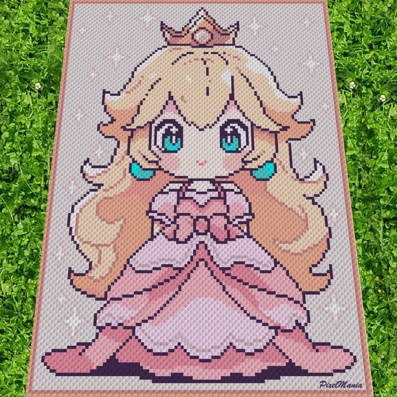 Princess Peach Crochet - Etsy