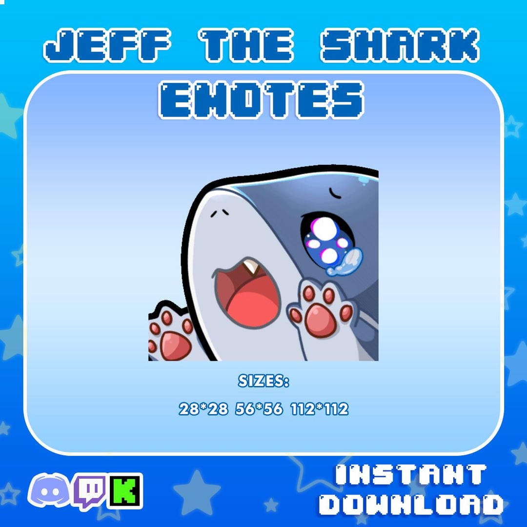 ANIMATED Jeff Crying Emote for Twitch/discord and Kick - Etsy