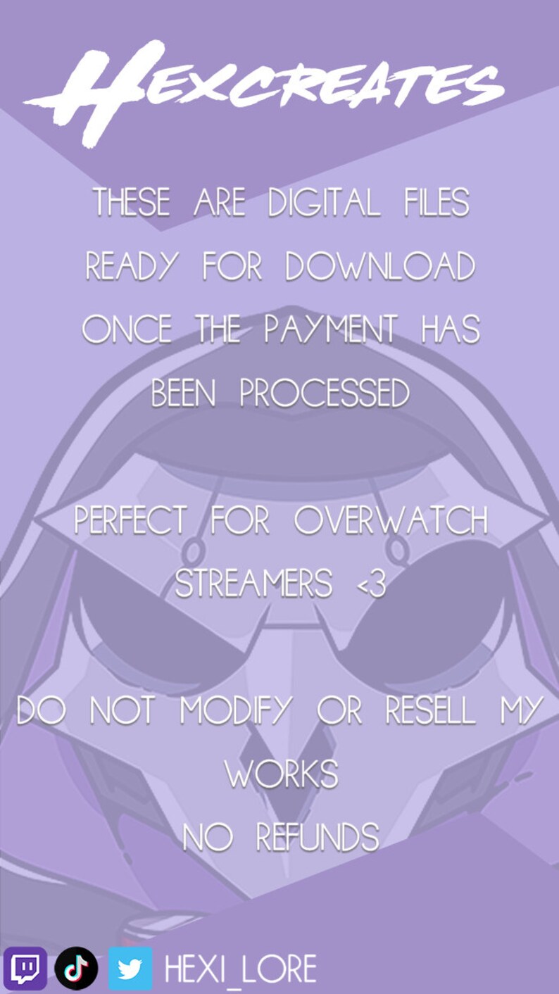 ANIMATED Overwatch 2 Twitch Emote - Reaper Hi Emote - Etsy