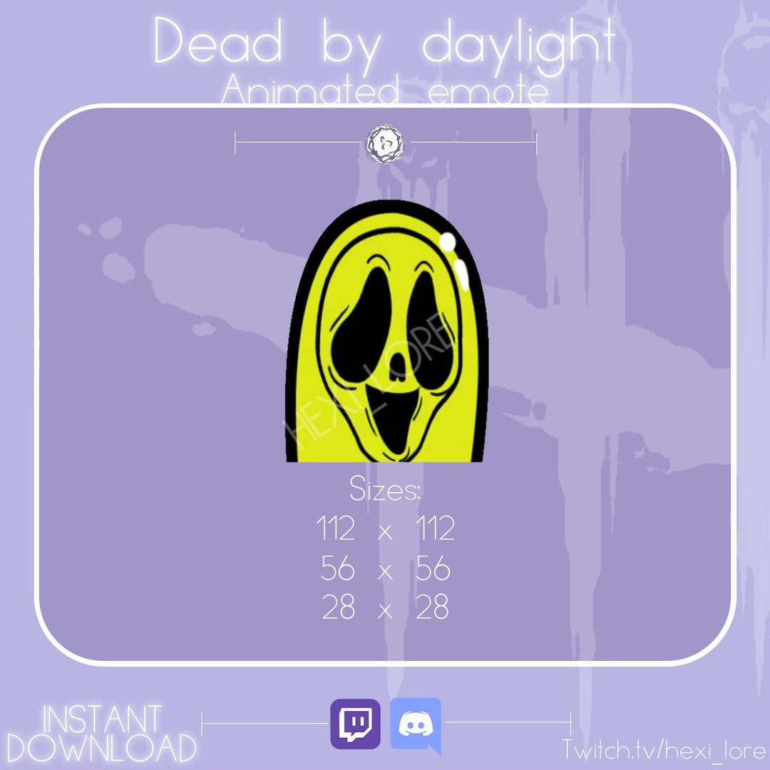 ANIMATED Dead by Daylight KILLER EMOTE Ghostface Rave Emote - Etsy