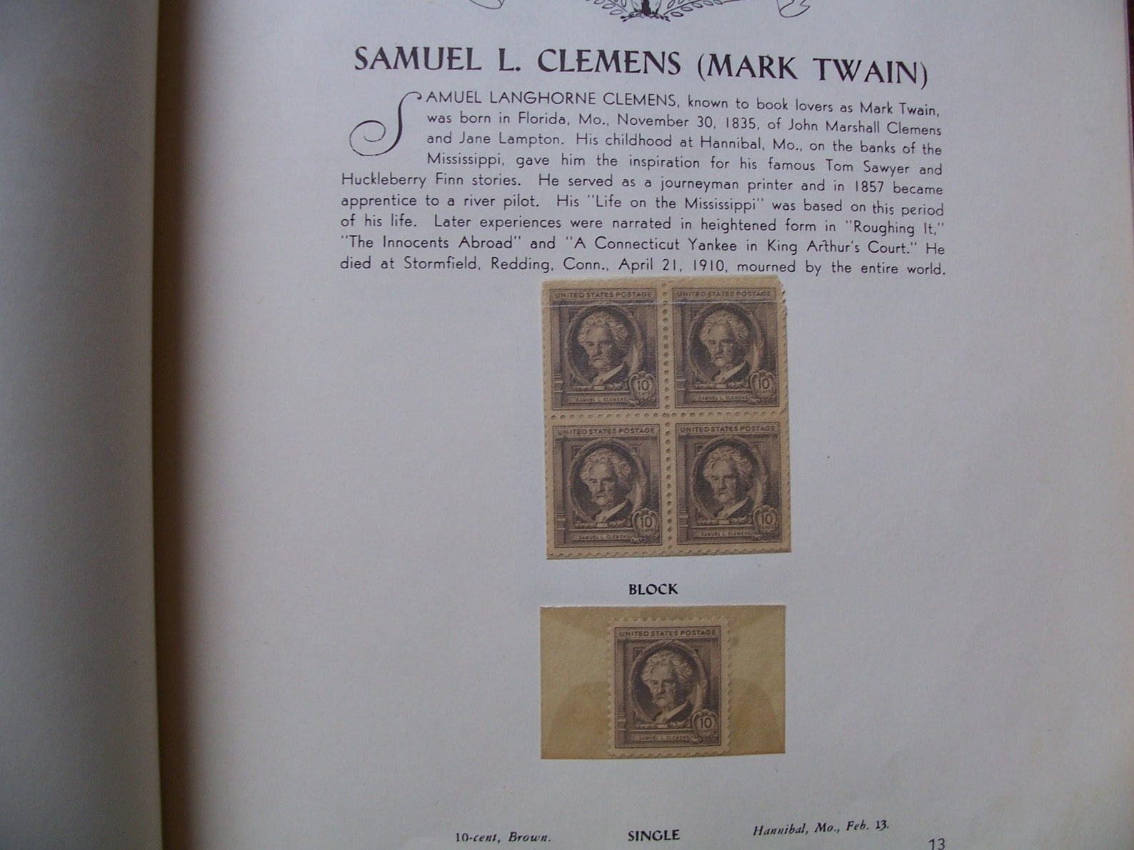 United States Famous Americans Series 1940 Stamp Album - Etsy