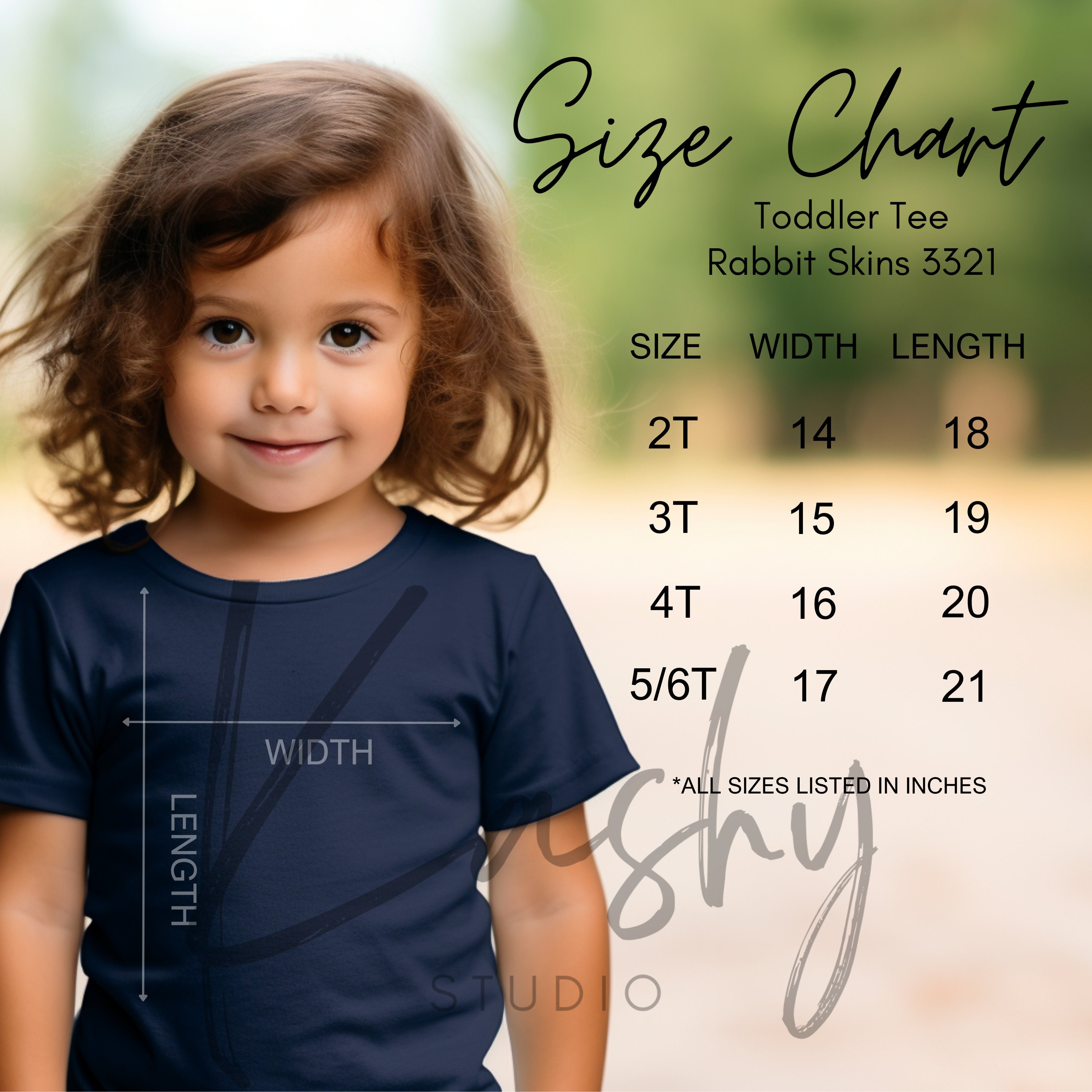 Rabbit Skins 3321 Size Chart Toddler Sizing Guide Rabbit - Etsy