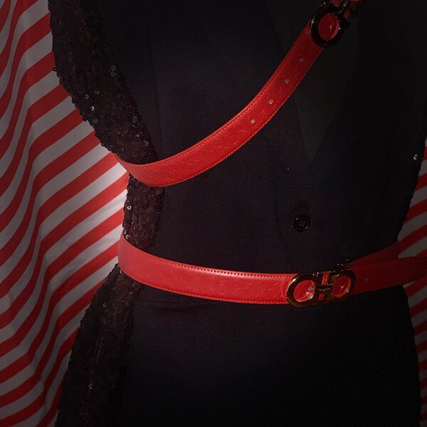 Red Belts - Etsy