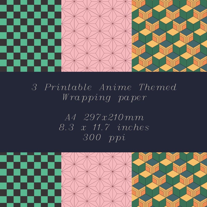 Nezuko Kimono Pattern - Etsy