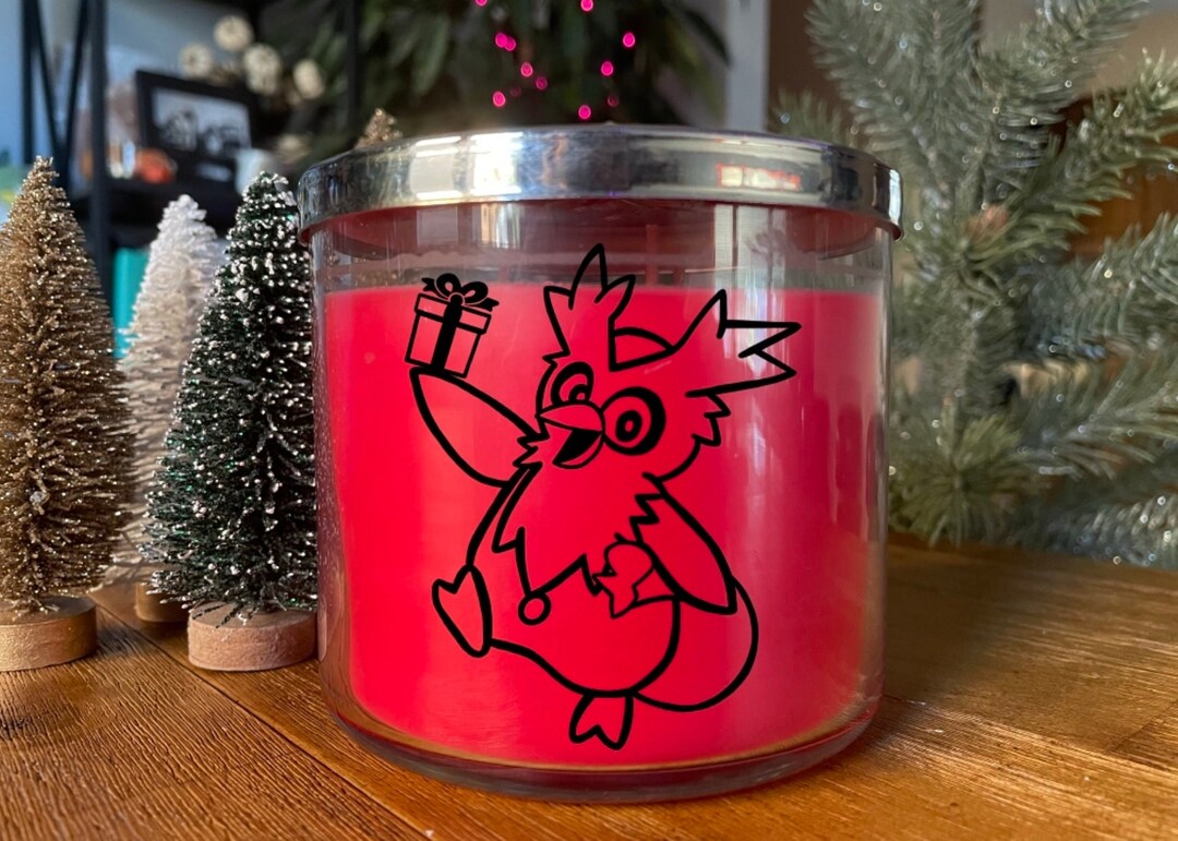 Delibird Decal Sticker Vinyl Decal Customizable Winter Holiday Pokemon ...