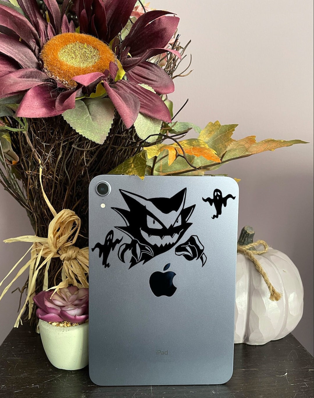 Haunter Decal Sticker Vinyl Decal Customizable Fall Ghost Halloween ...