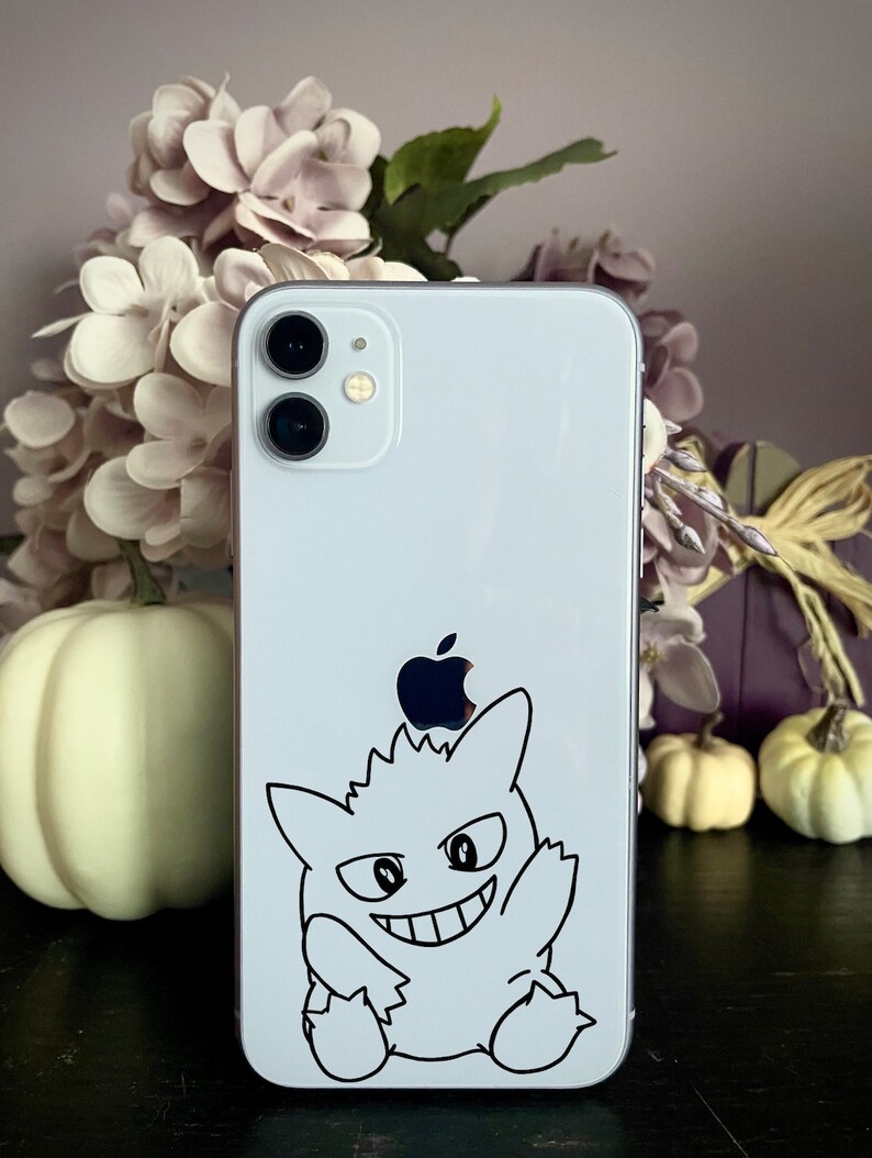 Gengar Decal Sticker Vinyl Decal Customizable Vinyl - Etsy