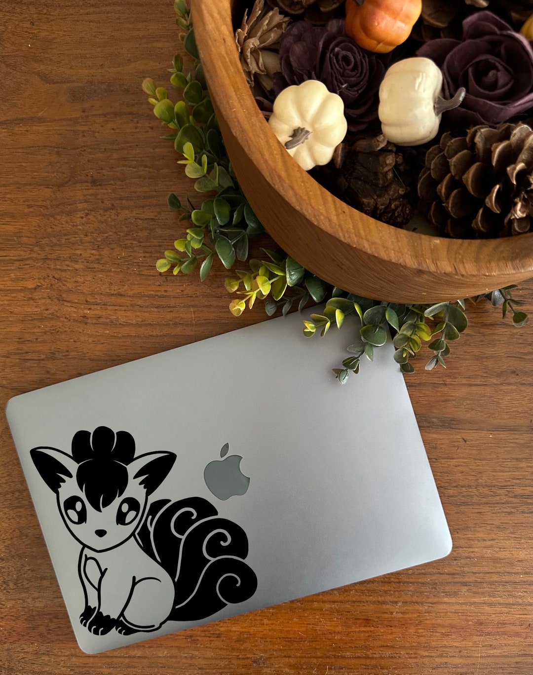Vulpix Decal Sticker Vinyl Decal Customizable Sticker Anime Stickers ...